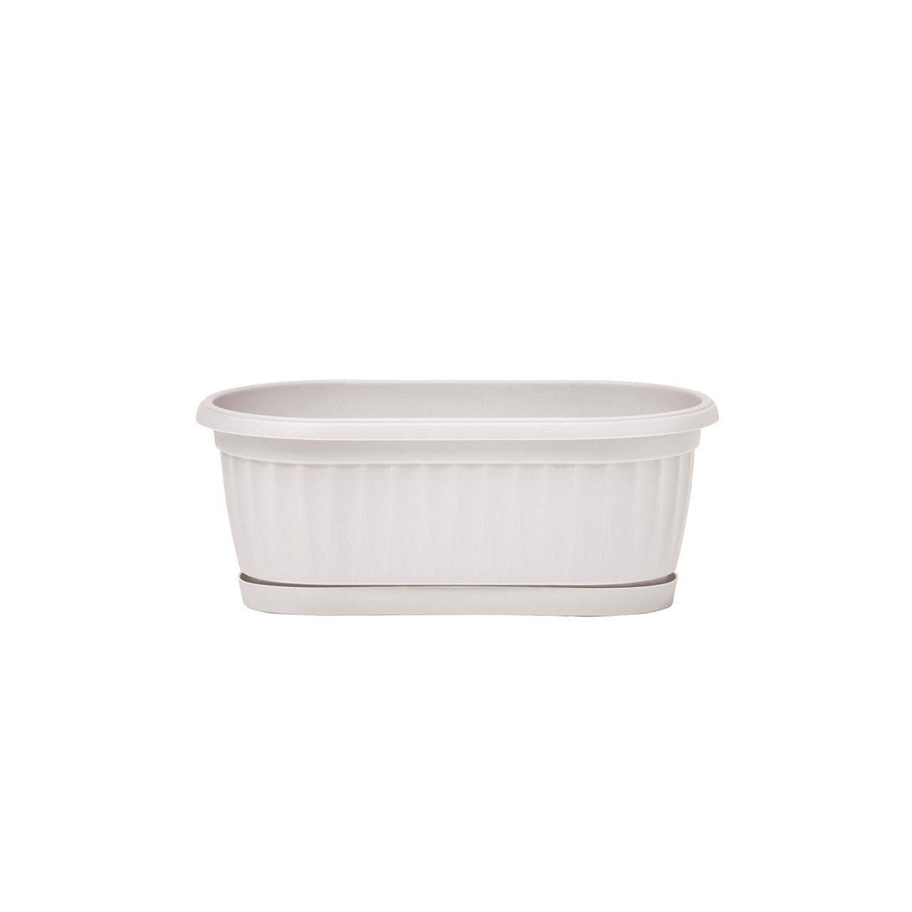 Oval planter box - אלמי